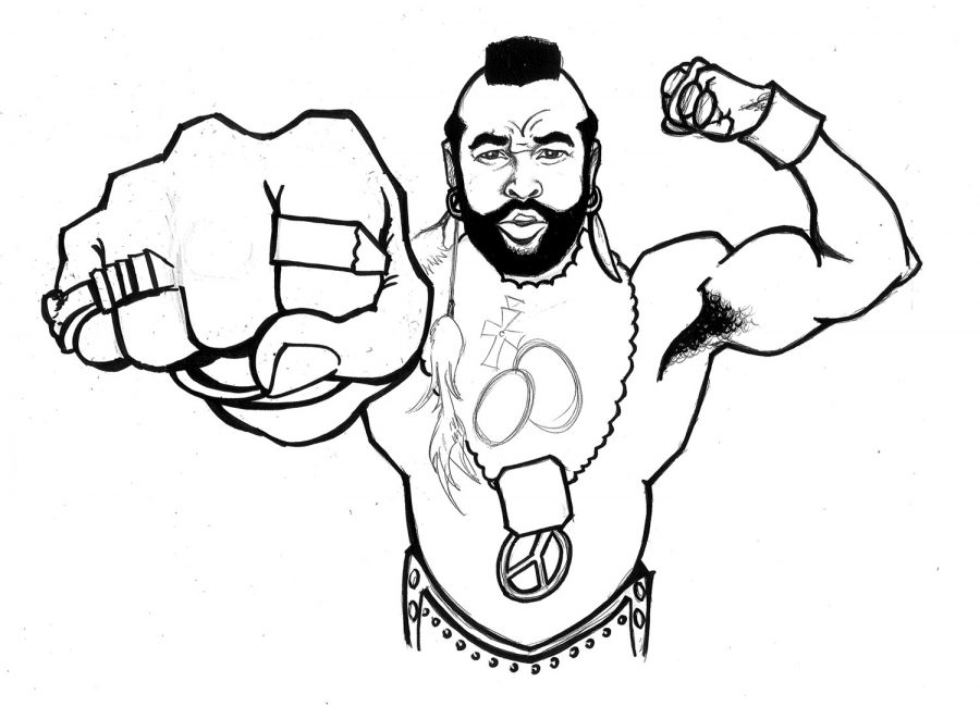 Mr. T - Caricature - Illustration - Brian Lueck Design