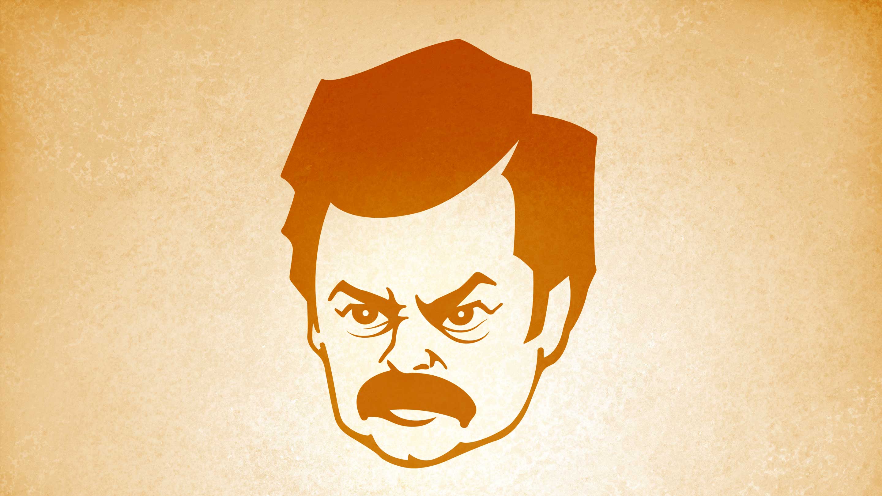 Ron Swanson - Parks & Rec - Brian Lueck Design