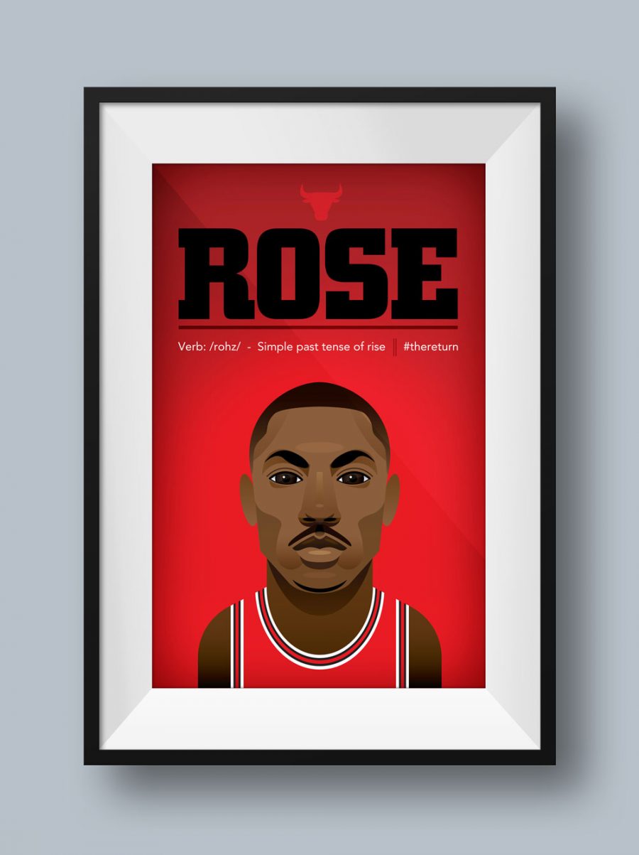 Derrick Rose - Rose: The Return - Brian Lueck Design